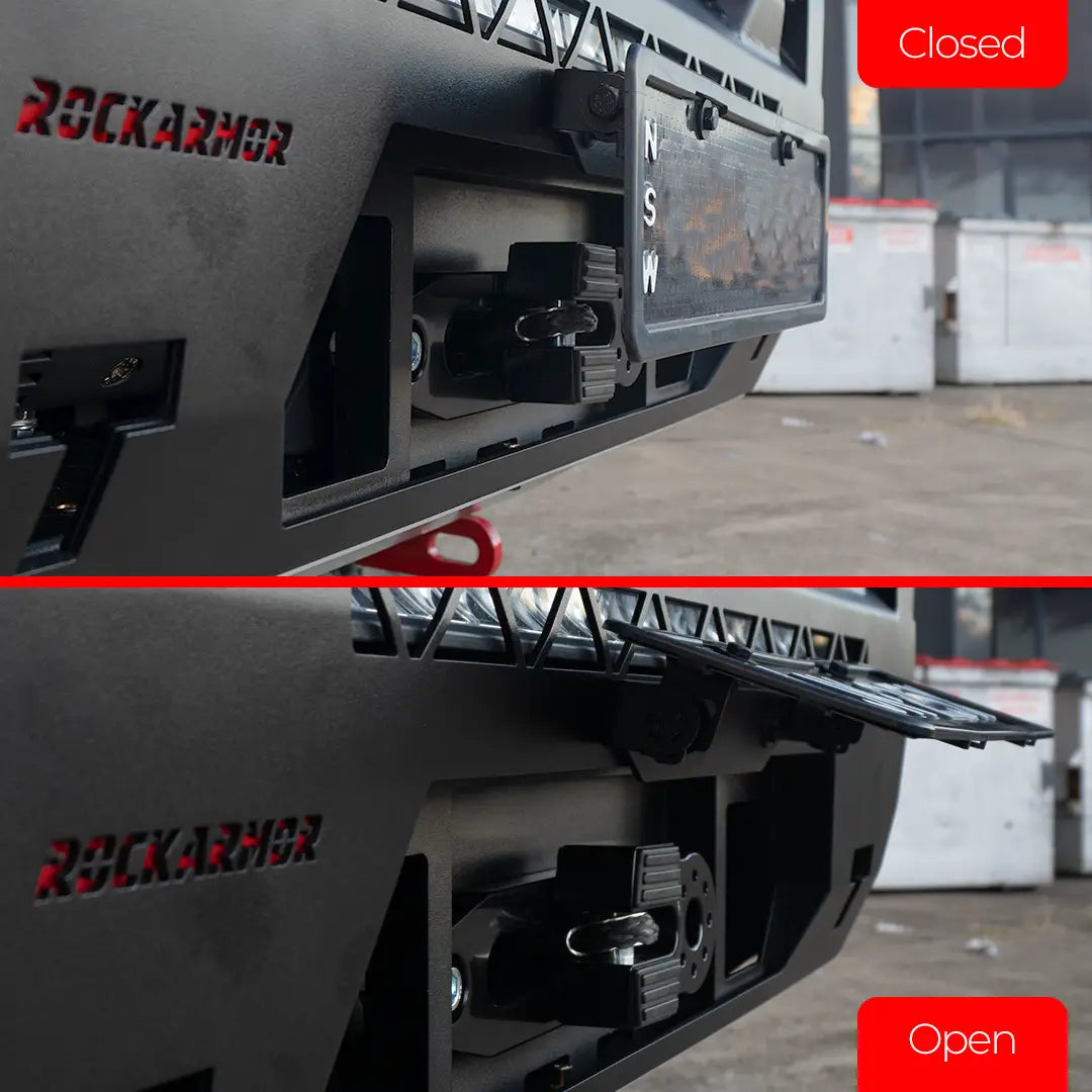 Rockarmor Gt Hoop Steel Bullbar - Toyota Hilux N80 – RockarmorNZ